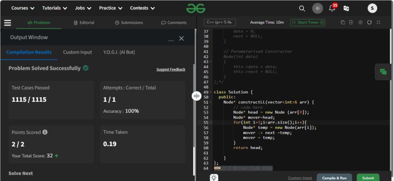 SAHIL VAISH on LinkedIn: #linkedlist #dsa #problemsolving # ... SAHIL VAISH on LinkedIn: #linkedlist #dsa #problemsolving # ...