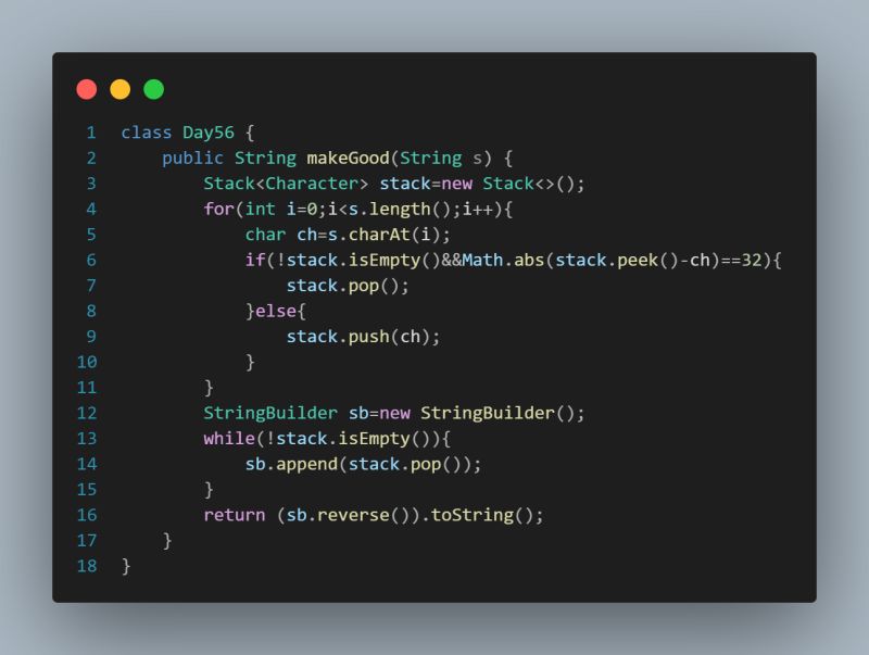 π Day 56 of 100 Day DSA Challenge π π― πProblem of the day: Make the ... π Day 56 of 100 Day DSA Challenge π π― πProblem of the day: Make the ...