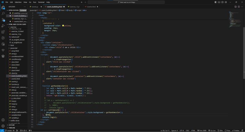 Bibek Panda on LinkedIn: #100daysofcode #javascript #eventhandling # ... Bibek Panda on LinkedIn: #100daysofcode #javascript #eventhandling # ...