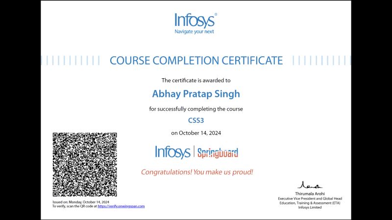 Abhay Pratap Singh on LinkedIn: #css3 #webdevelopment #learning #skills ... Abhay Pratap Singh on LinkedIn: #css3 #webdevelopment #learning #skills ...