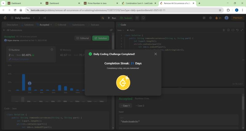 #leetcode #codingchallenge #problemsolving #java #100daysofcode | Rajan ... #leetcode #codingchallenge #problemsolving #java #100daysofcode | Rajan ...