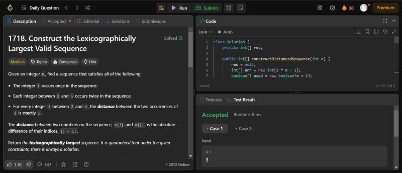 #100daysofleetcode #backtracking #java | Sujan V #100daysofleetcode #backtracking #java | Sujan V