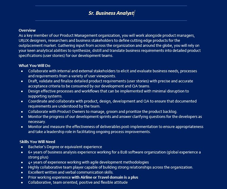 Suresh Sharma on LinkedIn: Apply for Sr. BA Email : suresh.sharma ... Suresh Sharma on LinkedIn: Apply for Sr. BA Email : suresh.sharma ...