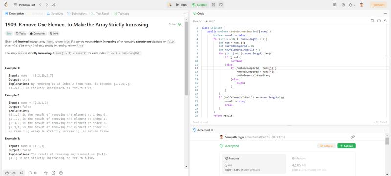 SAMPATH B. on LinkedIn: #leetcode #leetcodechallenge #leetcodestreak # ... SAMPATH B. on LinkedIn: #leetcode #leetcodechallenge #leetcodestreak # ...