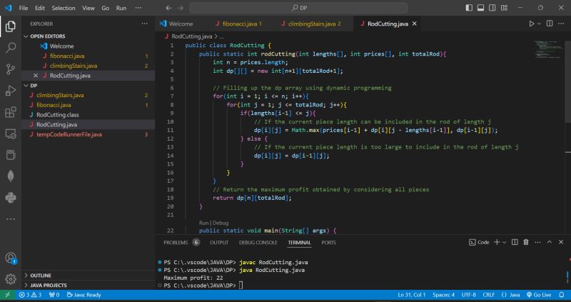 #dynamicprogramming #codecrafting #100daysofcode | Suvrat Bajpai #dynamicprogramming #codecrafting #100daysofcode | Suvrat Bajpai
