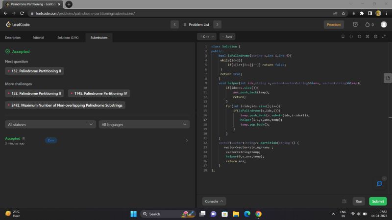 Ragini Mishra on LinkedIn: #leetcode #leetcode2023 #coding #programming ... Ragini Mishra on LinkedIn: #leetcode #leetcode2023 #coding #programming ...