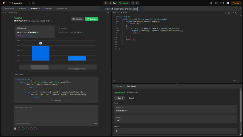 Day 68 of #100DaysOfCode Challenge: Tackling Array and String Problems ... Day 68 of #100DaysOfCode Challenge: Tackling Array and String Problems ...