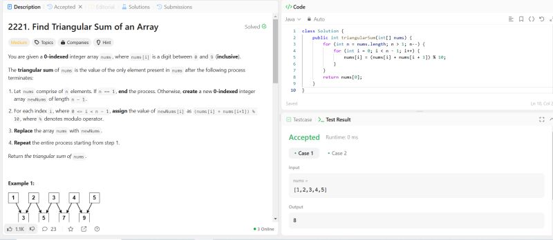 Ganesh pedalu on LinkedIn: #leetcodechallenge #day2 #codingjourney ... Ganesh pedalu on LinkedIn: #leetcodechallenge #day2 #codingjourney ...