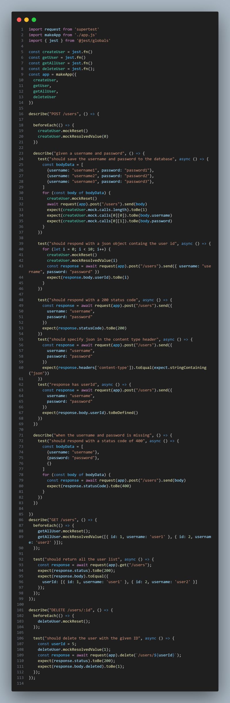 Bipin Giri on LinkedIn: Unit Test using Jest and SuperTest Bipin Giri on LinkedIn: Unit Test using Jest and SuperTest