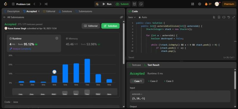 #100daysofcode #leetcode #stack #problemsolving | karan singh #100daysofcode #leetcode #stack #problemsolving | karan singh