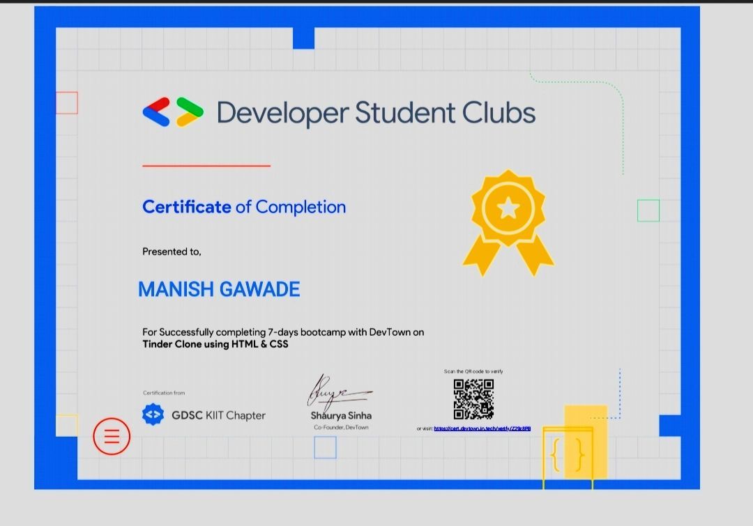 Manish Gawade on LinkedIn: #webdevelopment #html #css #bootcamp Manish Gawade on LinkedIn: #webdevelopment #html #css #bootcamp
