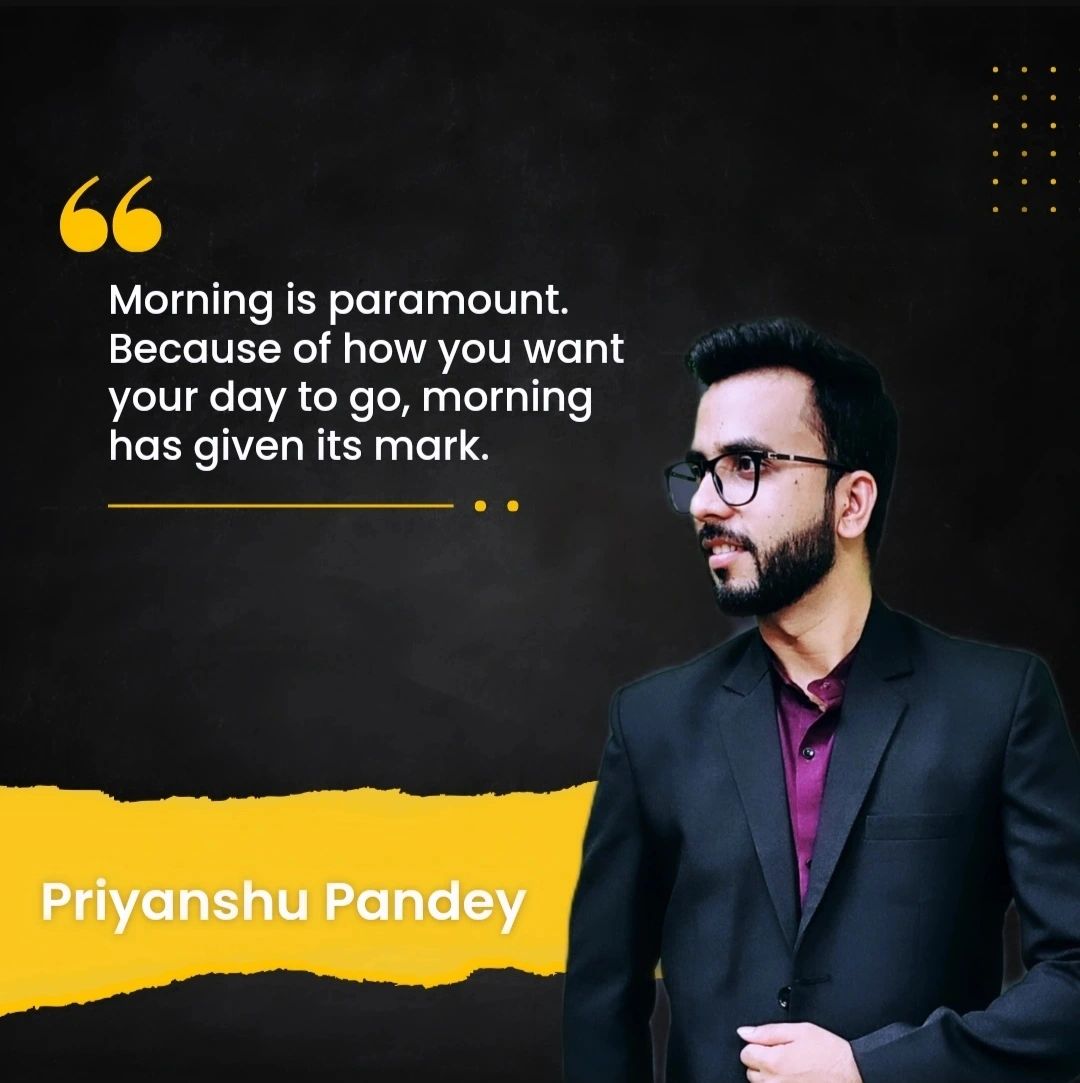 Priyanshu Pandey on LinkedIn: #morning #post Priyanshu Pandey on LinkedIn: #morning #post