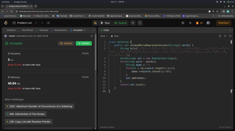Harizibam V on LinkedIn: #day16 #100daysofcodechallenge #leetcode Harizibam V on LinkedIn: #day16 #100daysofcodechallenge #leetcode