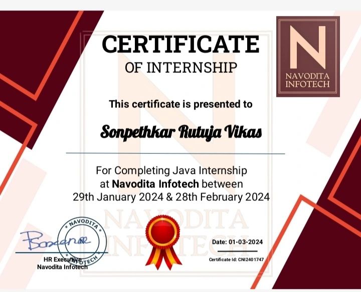 Rutuja Sonpethkar on LinkedIn: I have Successfully completed Rutuja Sonpethkar on LinkedIn: I have Successfully completed