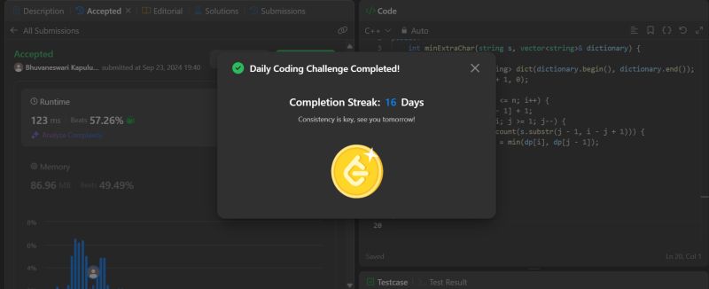 Bhuvaneswari Kapuluru on LinkedIn: #leetcode #leetcode #codingjourney # ... Bhuvaneswari Kapuluru on LinkedIn: #leetcode #leetcode #codingjourney # ...