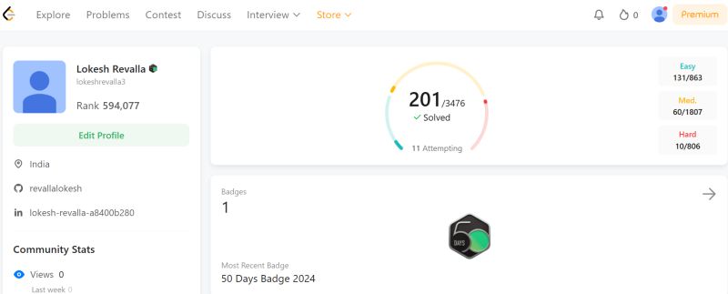 #leetcode #dsa #competitiveprogramming #java #codingjourney… | Lokesh ... #leetcode #dsa #competitiveprogramming #java #codingjourney… | Lokesh ...