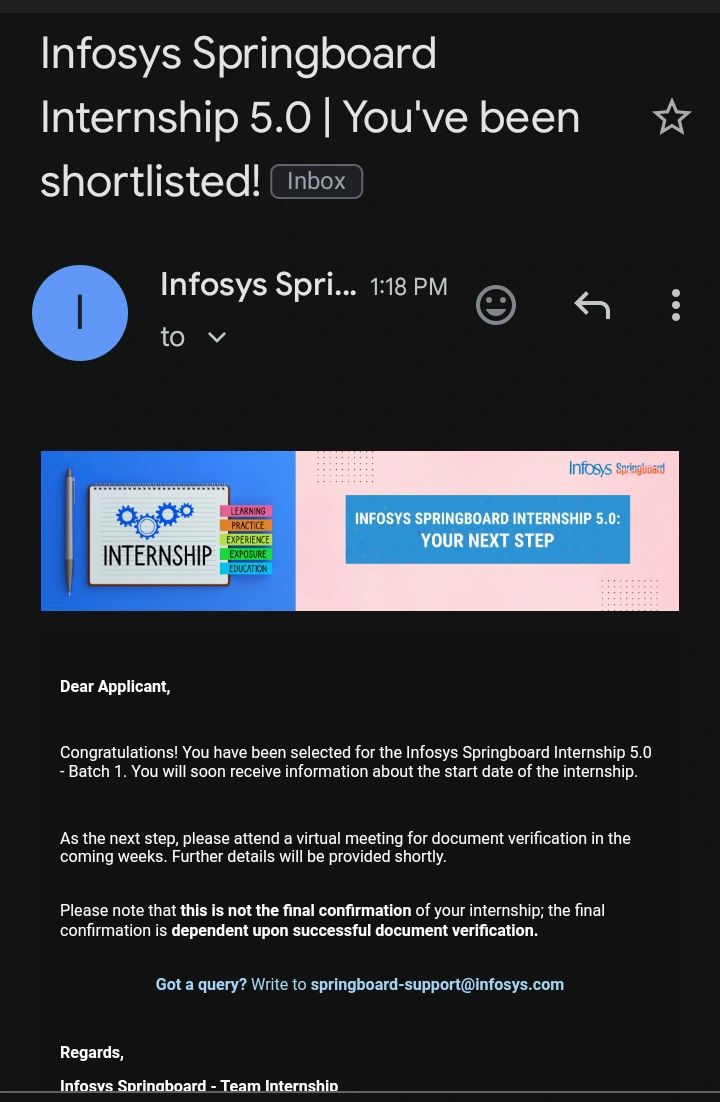 Sudhanshu Chand on LinkedIn: #internship #infosysspringboard # ... Sudhanshu Chand on LinkedIn: #internship #infosysspringboard # ...
