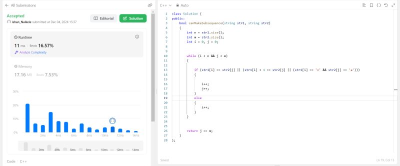 Ishan Naikele on LinkedIn: #codingjourney #problemsolving #dsa # ... Ishan Naikele on LinkedIn: #codingjourney #problemsolving #dsa # ...