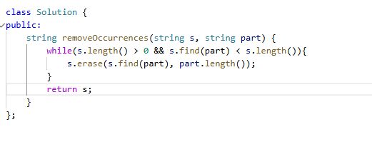 Biplob Dash on LinkedIn: LeetCode Problem: 1910. Remove All Occurrences ... Biplob Dash on LinkedIn: LeetCode Problem: 1910. Remove All Occurrences ...