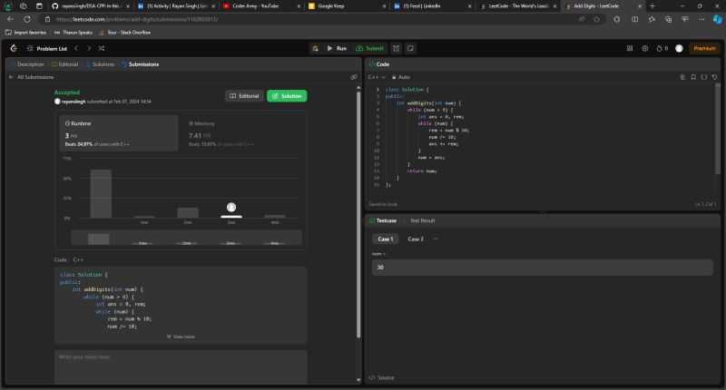 Rayan Singh on LinkedIn: #rohitnegi #dsa #cpp #codingjourney #coderarmy ... Rayan Singh on LinkedIn: #rohitnegi #dsa #cpp #codingjourney #coderarmy ...