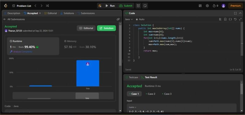 Tharun A on LinkedIn: Day 5 of #100DaysOfCode: Solved the Tharun A on LinkedIn: Day 5 of #100DaysOfCode: Solved the