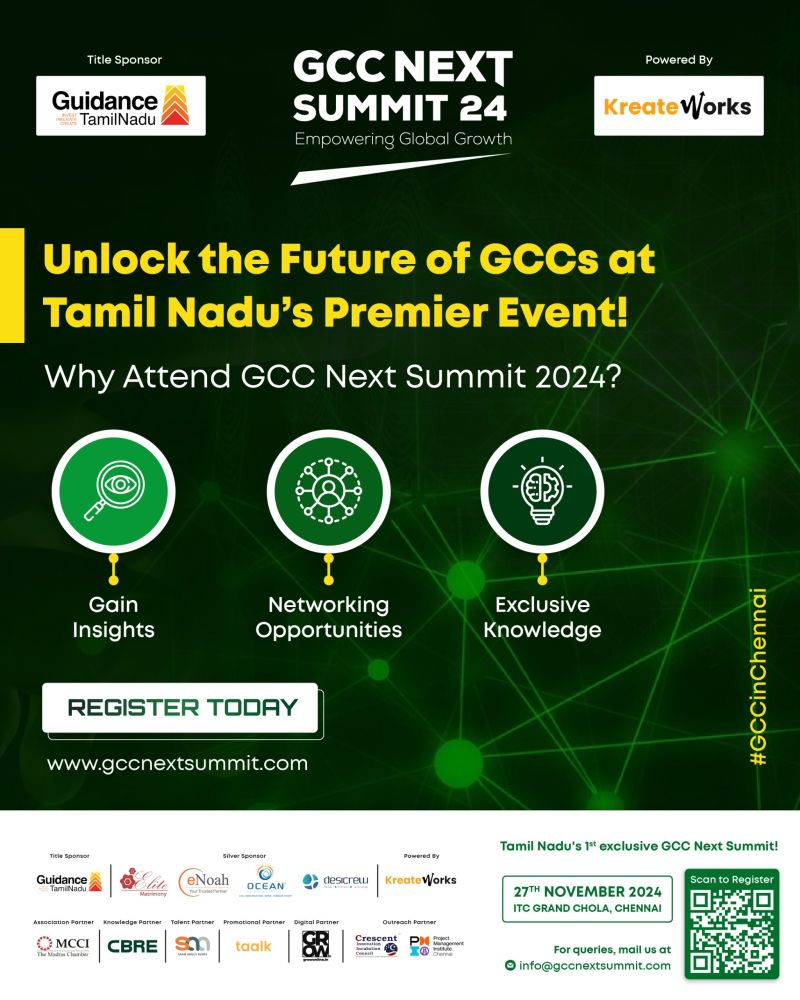 GCC Next Summit 2024 on LinkedIn: #tngccsummit2024 #gccgrowth # ... GCC Next Summit 2024 on LinkedIn: #tngccsummit2024 #gccgrowth # ...