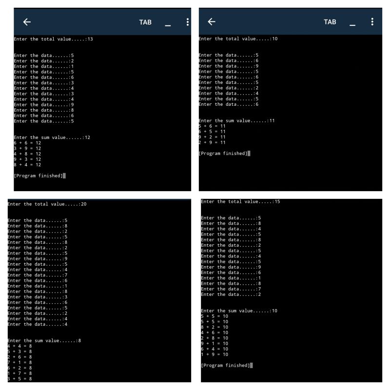 Karthi Karthi on LinkedIn: Find out pairs with given sum in an array in ... Karthi Karthi on LinkedIn: Find out pairs with given sum in an array in ...