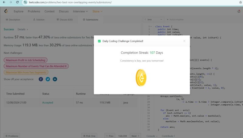 Mandakani Mishra on LinkedIn: #leetcode #codingjourney # ... Mandakani Mishra on LinkedIn: #leetcode #codingjourney # ...
