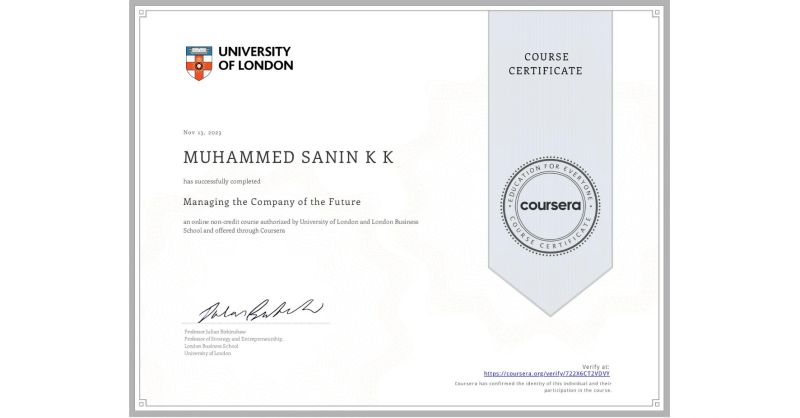 MUHAMMED SANIN KK on LinkedIn: #universityoflondon # ... MUHAMMED SANIN KK on LinkedIn: #universityoflondon # ...