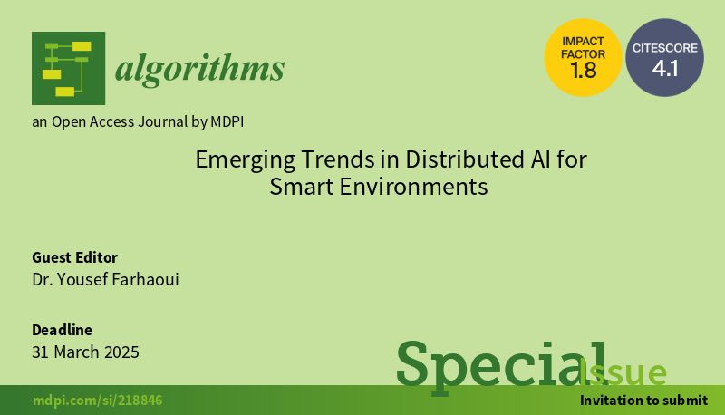 Algorithms MDPI on LinkedIn: #specialissue #ai #smartenvironments #iot ... Algorithms MDPI on LinkedIn: #specialissue #ai #smartenvironments #iot ...