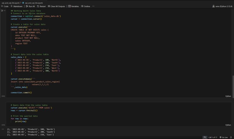Vedang Singh on LinkedIn: #python #datamanagement #sqlite #logging # ... Vedang Singh on LinkedIn: #python #datamanagement #sqlite #logging # ...