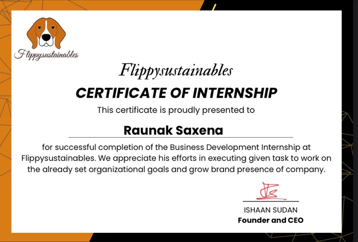 Raunak Saxena on LinkedIn: Hello Connections! I am happy to share that ... Raunak Saxena on LinkedIn: Hello Connections! I am happy to share that ...