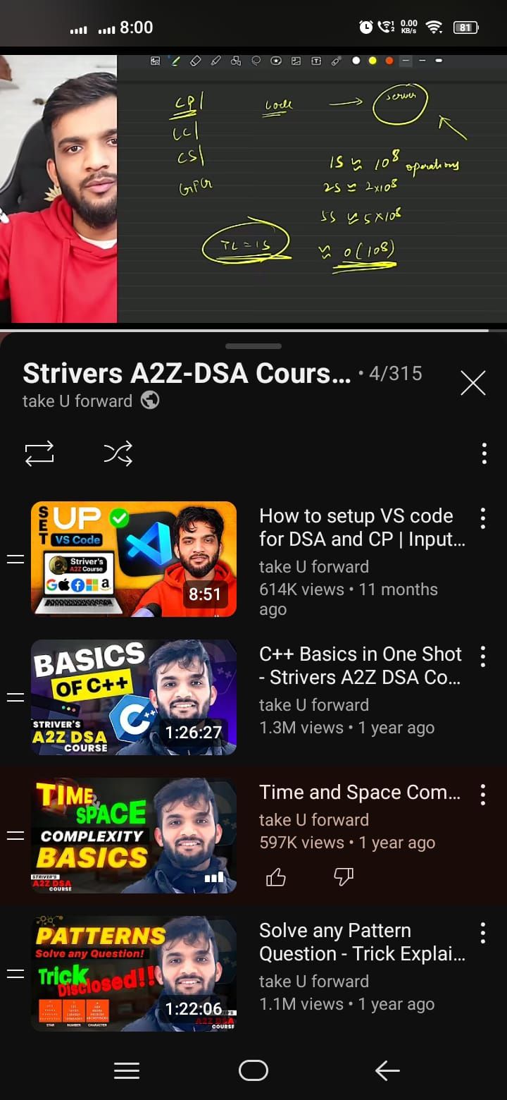 juber shaikh on LinkedIn: #100daysofcode #dsa #striver #timecomplexity ... juber shaikh on LinkedIn: #100daysofcode #dsa #striver #timecomplexity ...