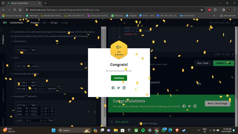Aayush Kumar on LinkedIn: #cplusplus #hackerrankcertified # ... Aayush Kumar on LinkedIn: #cplusplus #hackerrankcertified # ...