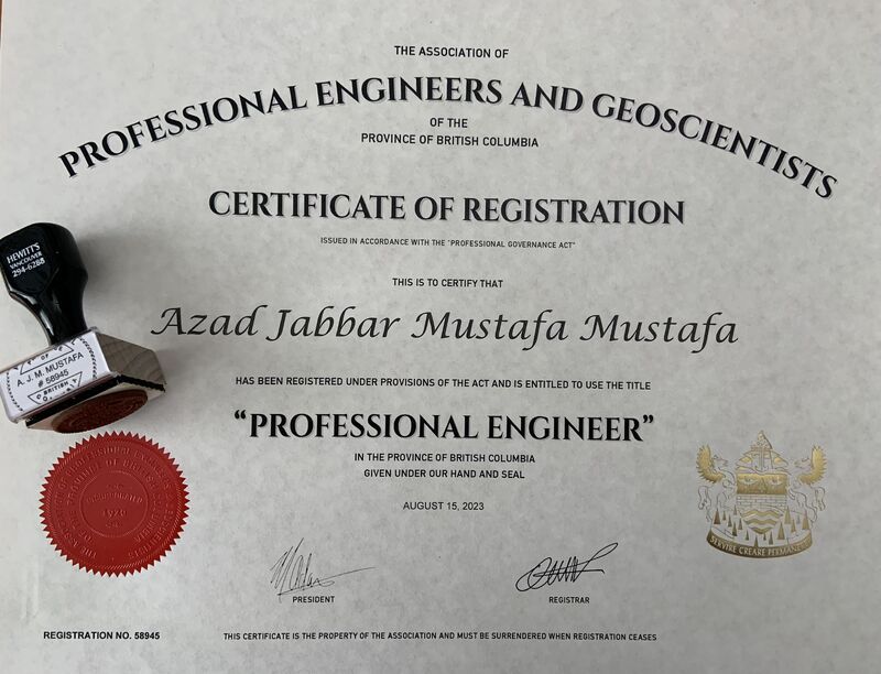 #peng #egbc | Azad Mustafa P.Eng. M.Sc. MBA. | 66 comments #peng #egbc | Azad Mustafa P.Eng. M.Sc. MBA. | 66 comments