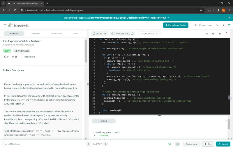 #day330 #365daysofcode #scalerdiscord #codewithscaler | Neel Mishra #day330 #365daysofcode #scalerdiscord #codewithscaler | Neel Mishra