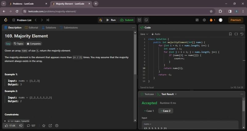 Sudharathinam gopal on LinkedIn: #day2 #leetcode #leetcodechallenge # ... Sudharathinam gopal on LinkedIn: #day2 #leetcode #leetcodechallenge # ...