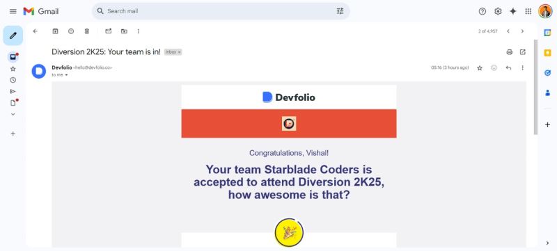 Vishal Nandy on LinkedIn: #diversion2k25 #hackathon #techinnovation # ... Vishal Nandy on LinkedIn: #diversion2k25 #hackathon #techinnovation # ...