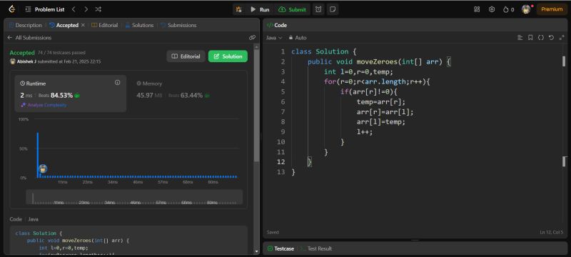 Hello connections, 100 days of LeetCode challenge day… | Abishek J Hello connections, 100 days of LeetCode challenge day… | Abishek J