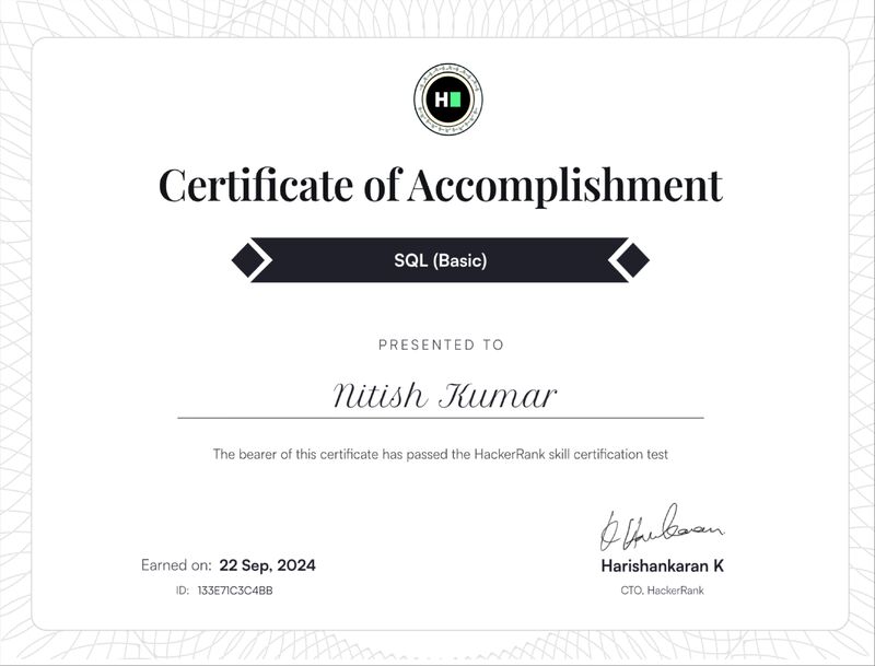 Nitish Kumar on LinkedIn: #sql #data #database #dataanalysis # ... Nitish Kumar on LinkedIn: #sql #data #database #dataanalysis # ...
