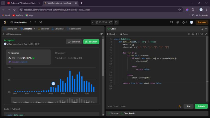 Sri hari on LinkedIn: #coding #programming #leetcode #datastructures # ... Sri hari on LinkedIn: #coding #programming #leetcode #datastructures # ...