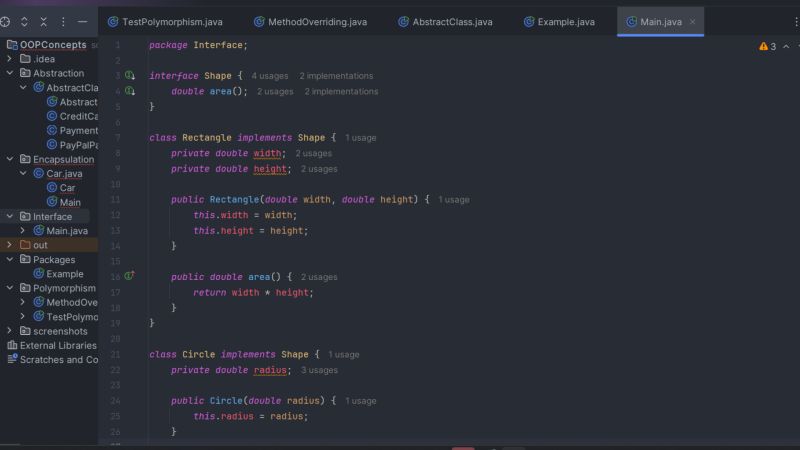 Sakthi Sridhar on LinkedIn: #java #learning #interfaces Sakthi Sridhar on LinkedIn: #java #learning #interfaces