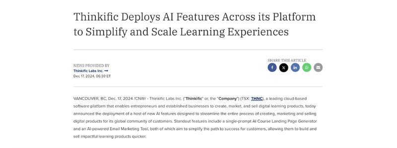 Thinkific on LinkedIn: Thinkific on LinkedIn: