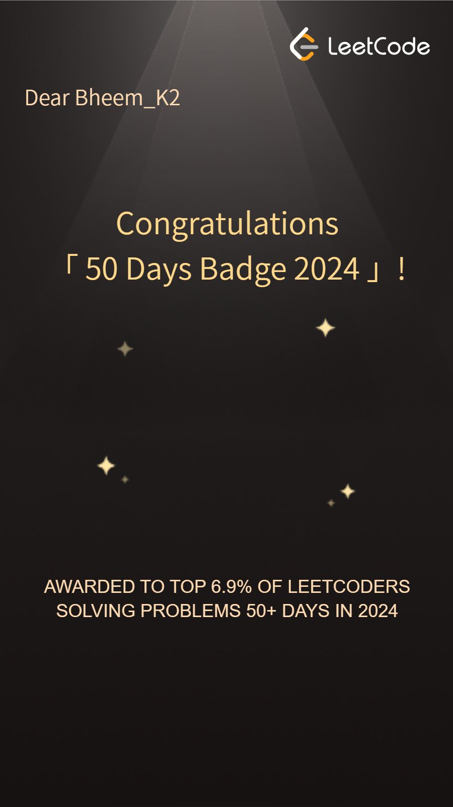 Bheem Singh Chouhan on LinkedIn: #leetcode #coding #learning #milestone ... Bheem Singh Chouhan on LinkedIn: #leetcode #coding #learning #milestone ...
