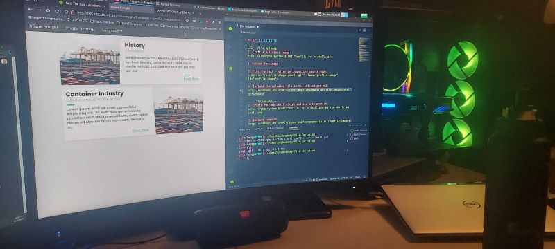 Ending my night with some web app hacking on Hack The Box… | Tyler Ramsbey Ending my night with some web app hacking on Hack The Box… | Tyler Ramsbey