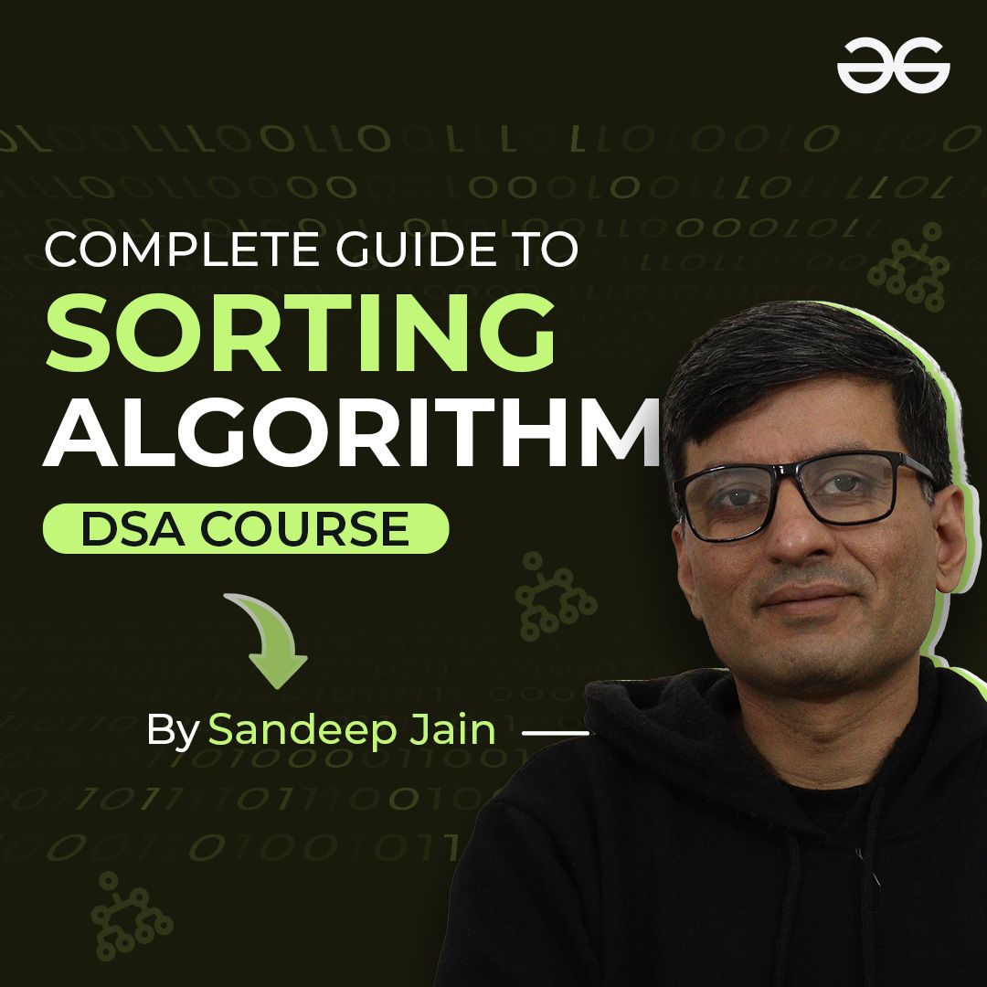 GeeksforGeeks on LinkedIn: #sorting #dsa #sorting #dsacourse #gfg # ... GeeksforGeeks on LinkedIn: #sorting #dsa #sorting #dsacourse #gfg # ...