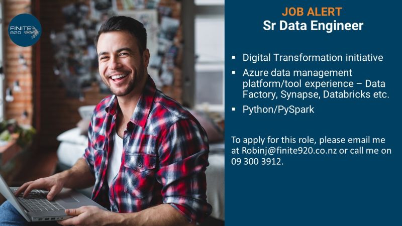Robin Jung on LinkedIn: #dataengineering #azure #nztechjobs #auckland # ... Robin Jung on LinkedIn: #dataengineering #azure #nztechjobs #auckland # ...