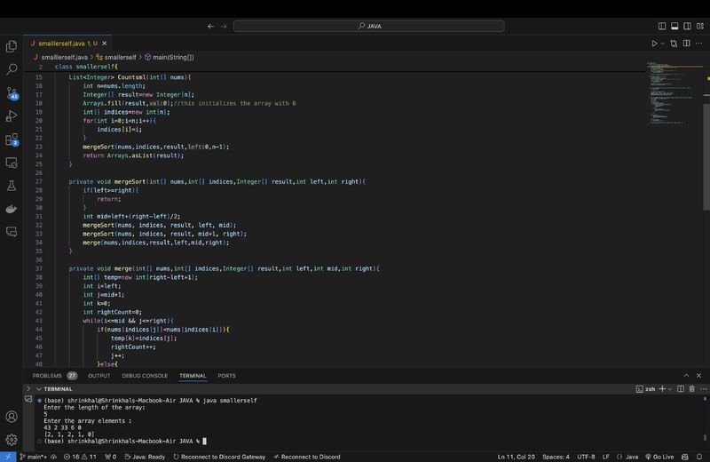 Shrinkhal _ on LinkedIn: #100daysofcode #java #algorithm # ... Shrinkhal _ on LinkedIn: #100daysofcode #java #algorithm # ...