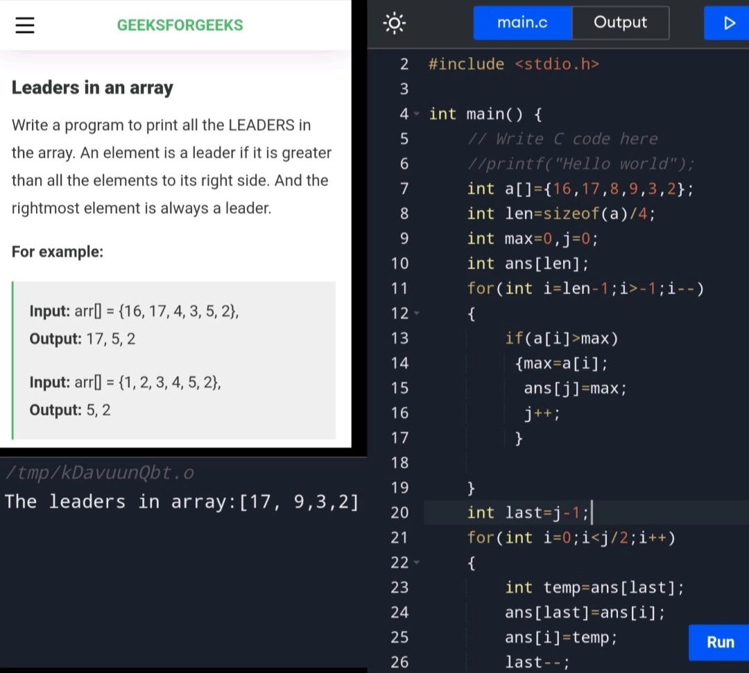 MOHAMED INAMUL HUSSAIN on LinkedIn: #100daysofcode #geeksforgeeks MOHAMED INAMUL HUSSAIN on LinkedIn: #100daysofcode #geeksforgeeks