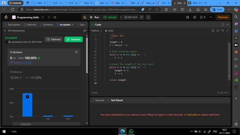 Hari Prasath on LinkedIn: #leetcode #codingchallenge #python # ... Hari Prasath on LinkedIn: #leetcode #codingchallenge #python # ...